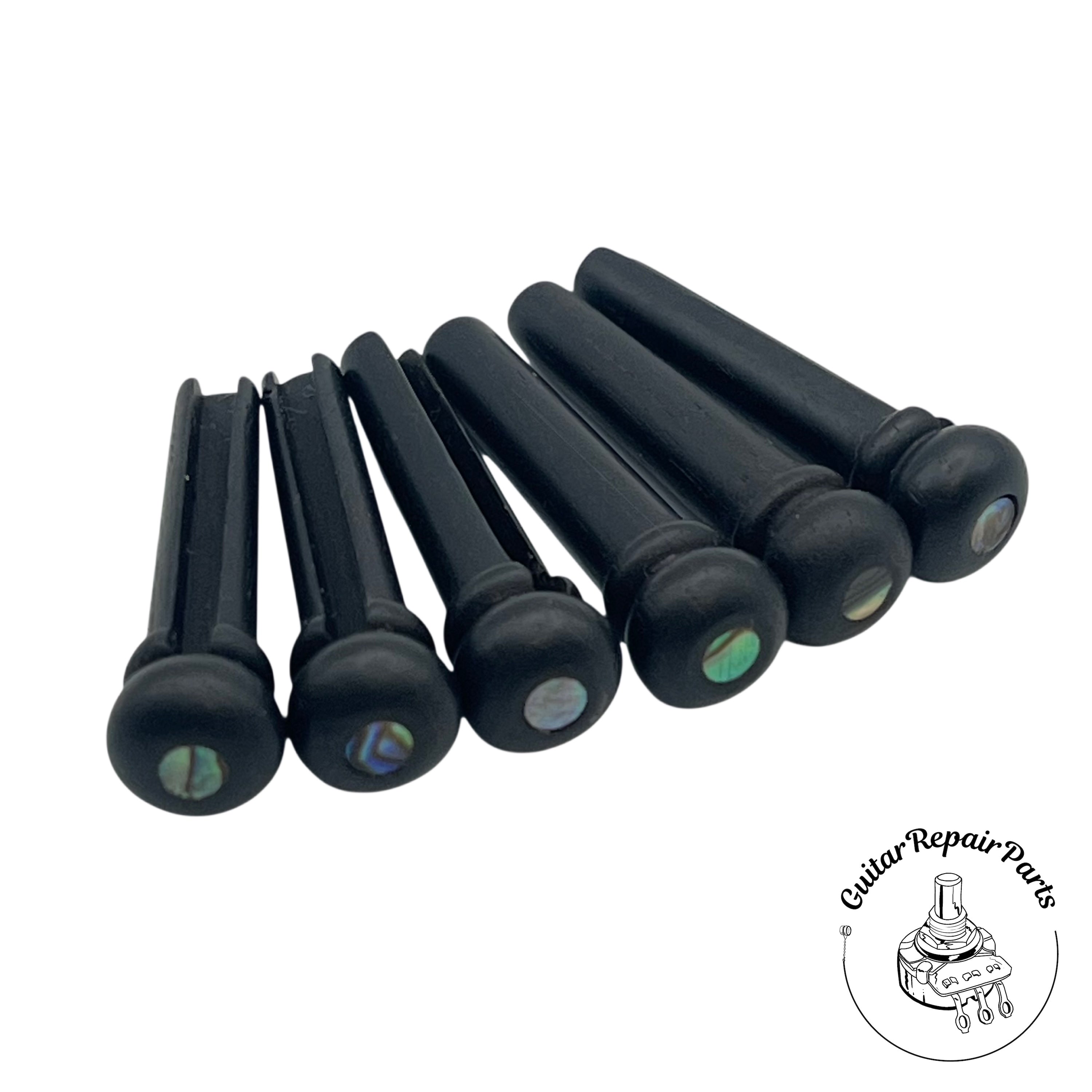 Alvarez Acoustic Guitar Bridge Pins (6 pcs) – GuitarRepairParts.com