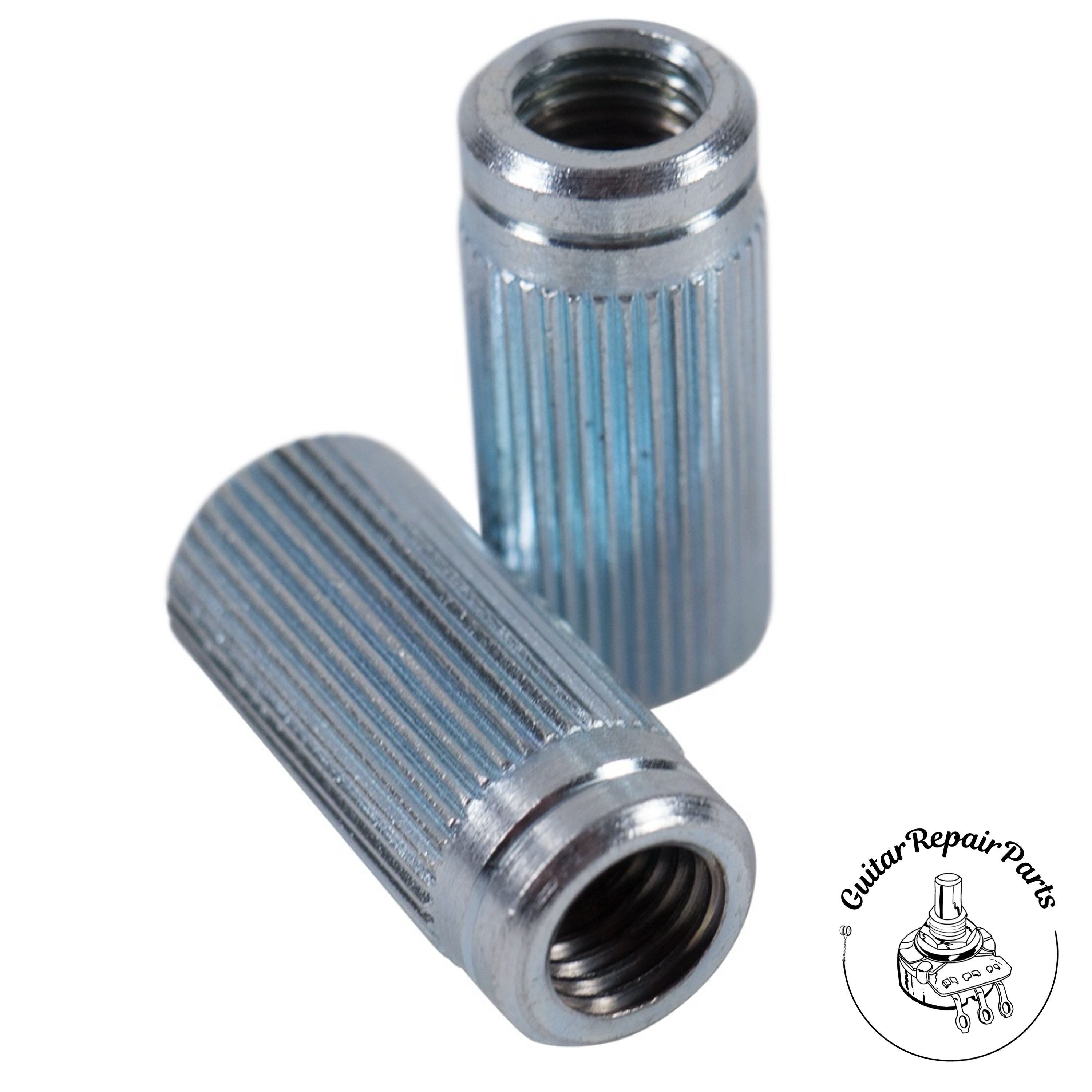 Kluson Stop Tailpiece Anchor Bushing Set, 5/16-24, Fine Knurl - Zinc ...