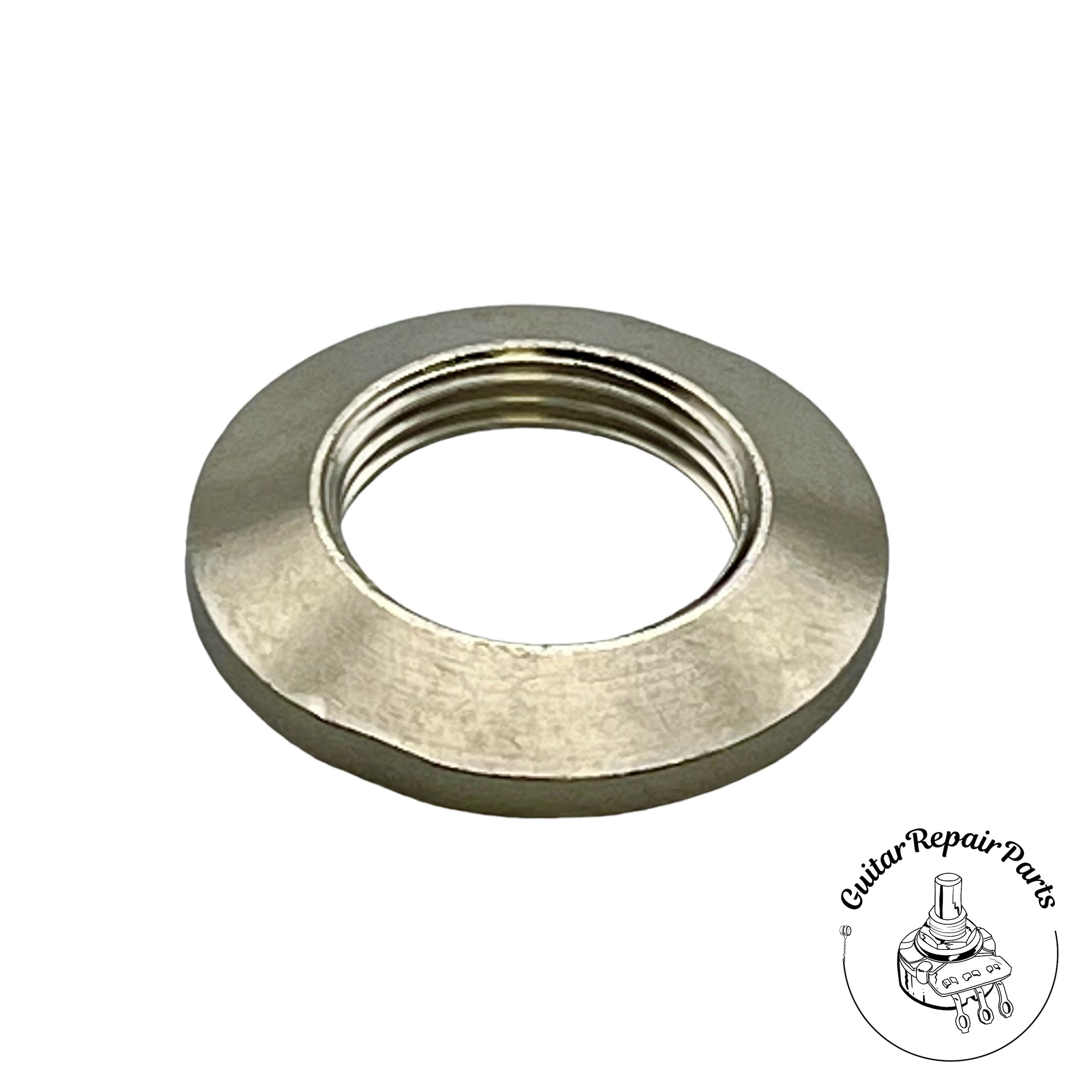 15/32-32 Wide Dress Nut, Threaded Through, For Footswitch and Toggle S ...