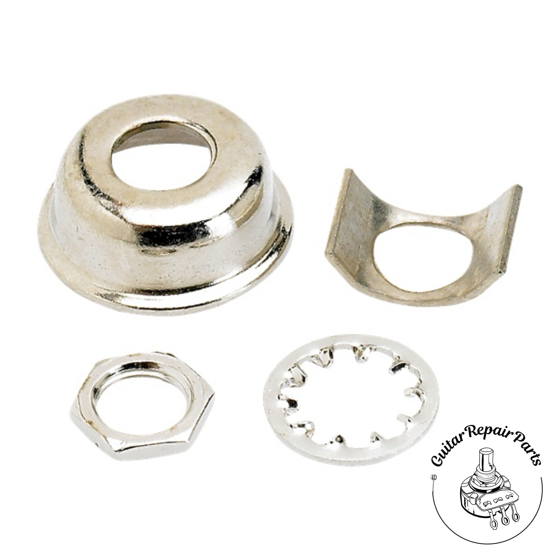 Fender Telecaster Cup Jack Plate Ferrule 0991941000 - Nickel ...