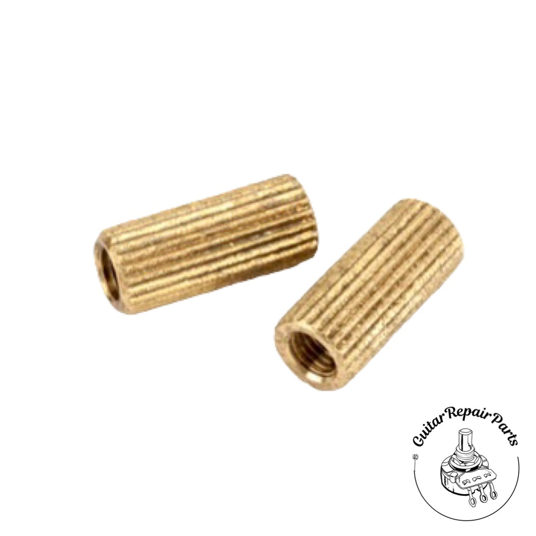 Fender Brass Body Inserts for Two-Point Tremolo Bridge Screws 00289580 ...