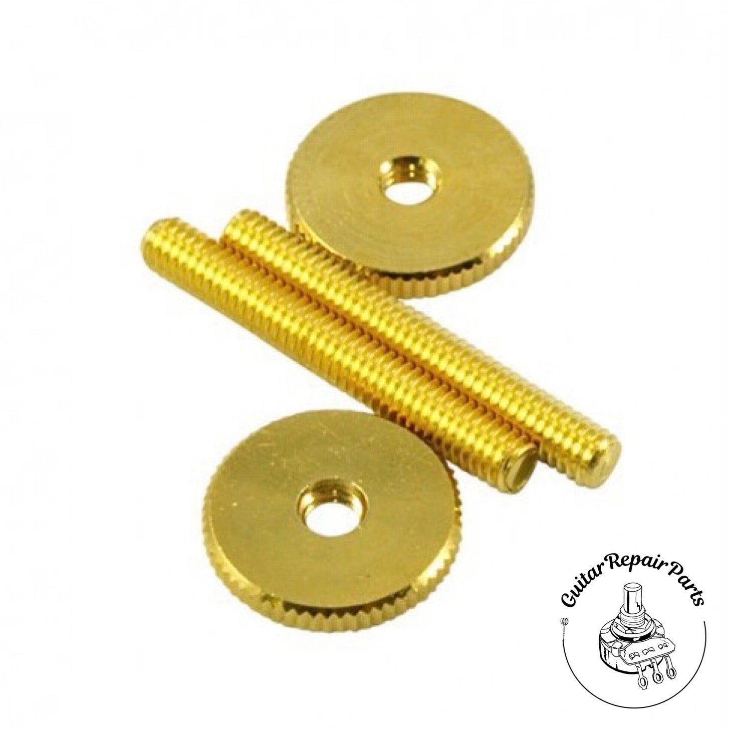 Gotoh Metric Wheel And Post Set For Tune-O-Matic Bridges - Gold ...