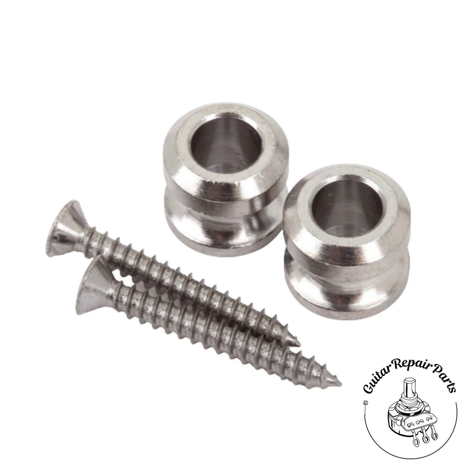 Fender American Series Locking Strap Buttons (2 ea) 0994914000 - Chrom ...